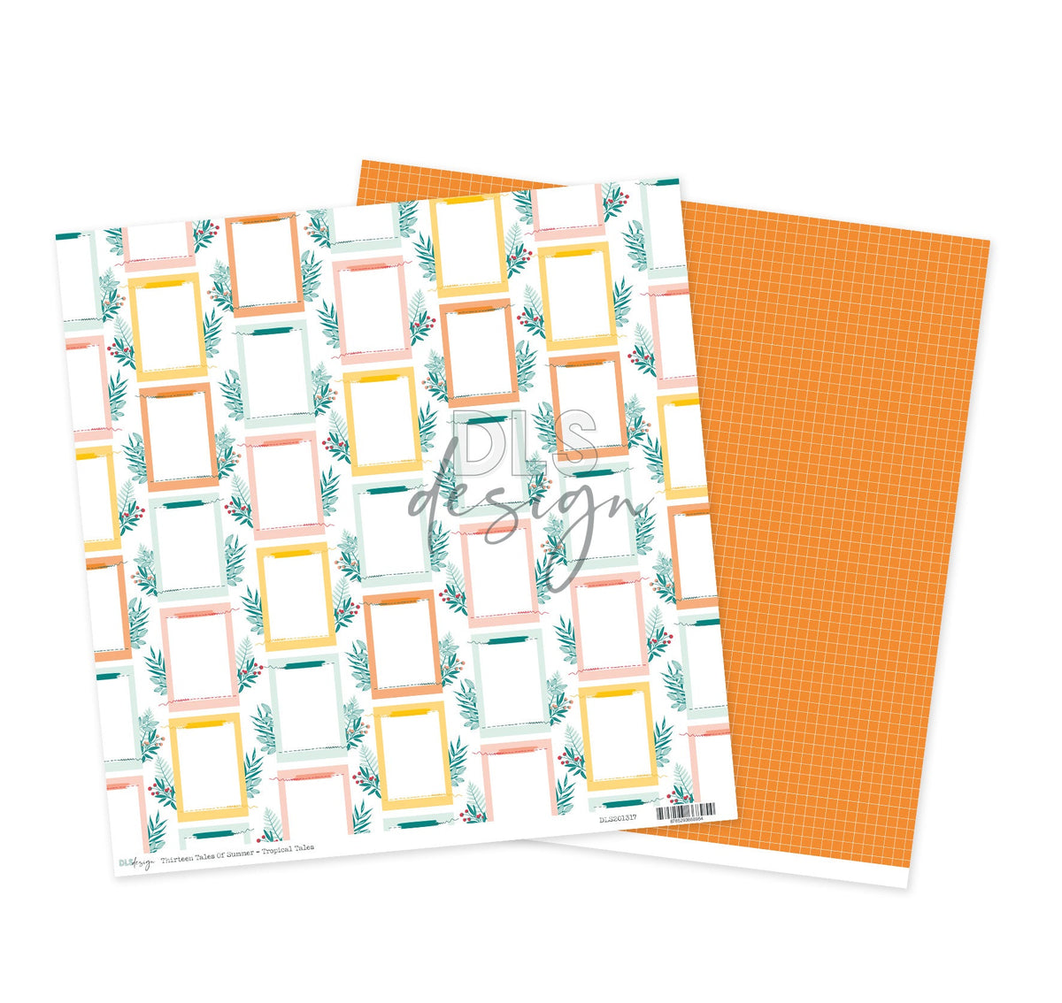 12" Paper Thirteen Tales Of Summer - Tropical Tales – DLS Design Wholesale