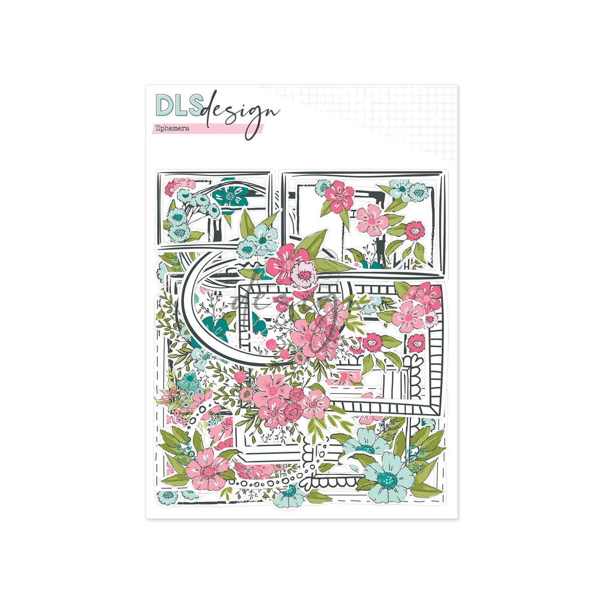 Ephemera Floral Frames – DLS Design Wholesale