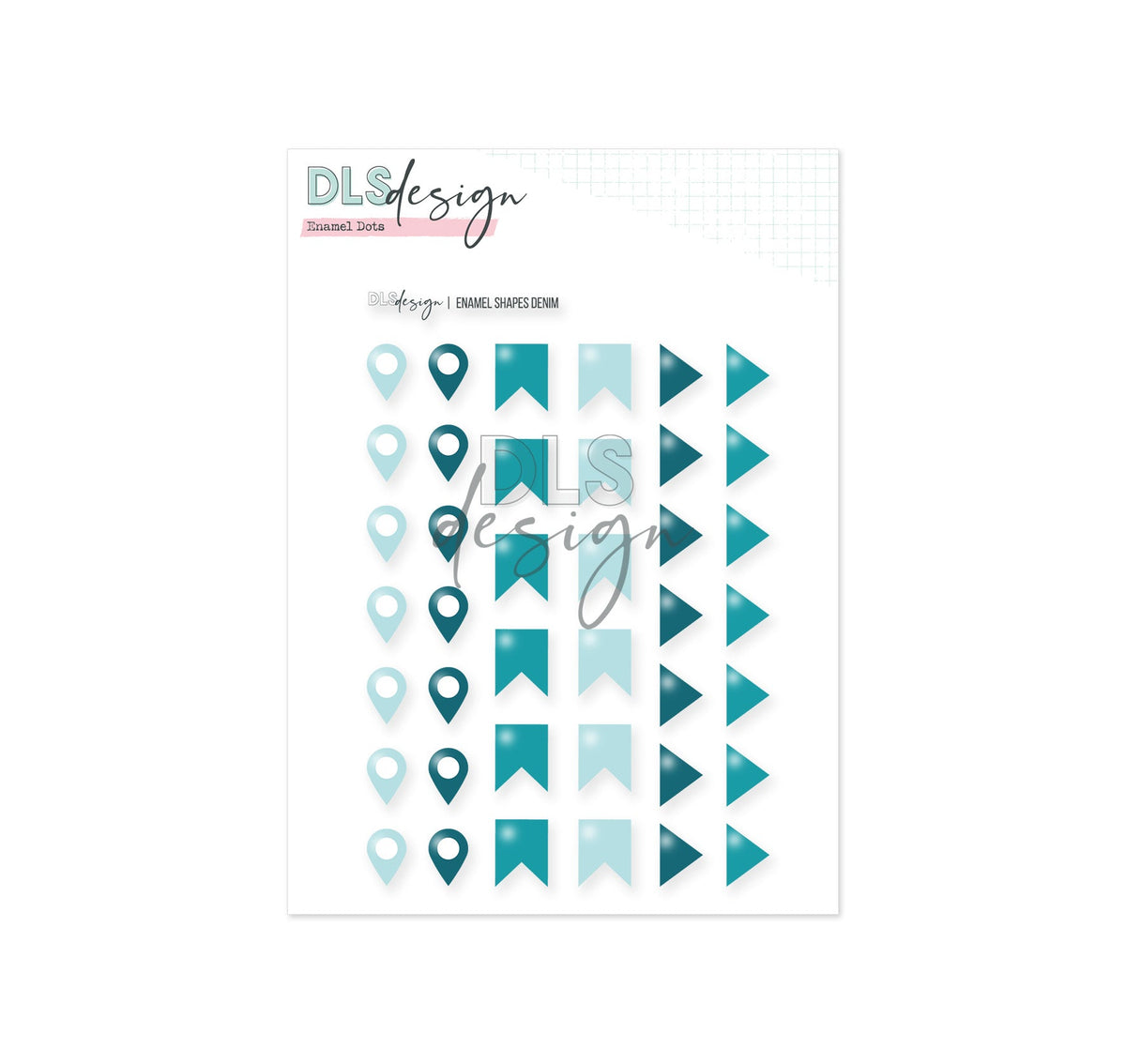 Enamel Shapes Denim – DLS Design Wholesale