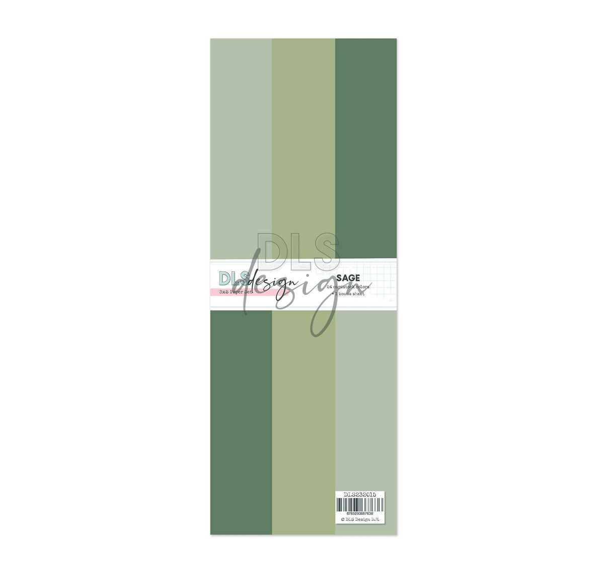 Paper Set 3x8" Cardstock Sage – DLS Design Wholesale