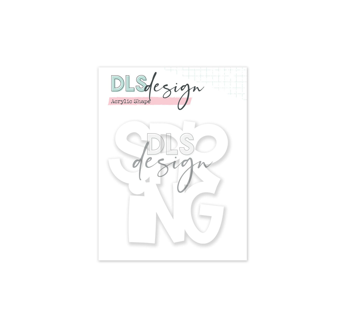 Acrylic Word Spring - Main Kit – DLS Design Wholesale