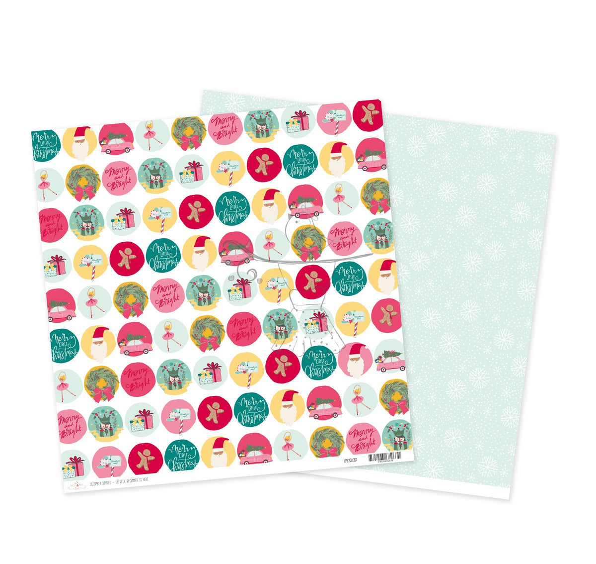 12" Paper December Stories - Oh Deer, December Is Here – DLS Design ...