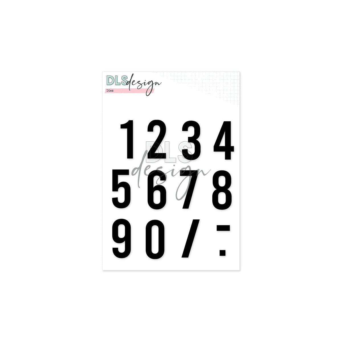 Die Set Numbers Gilmo Big – DLS Design Wholesale