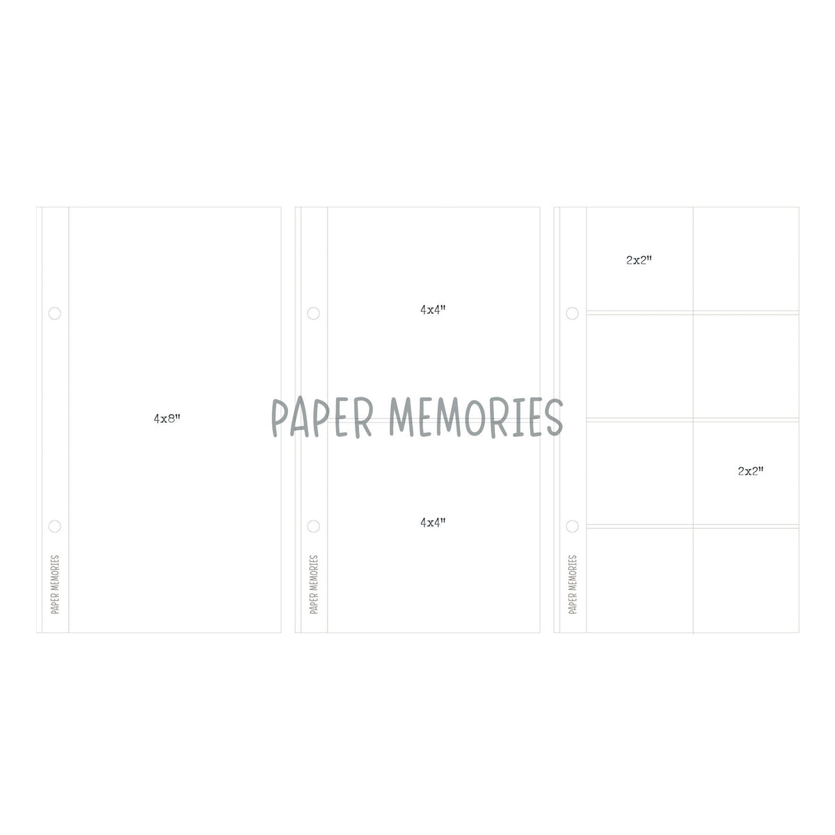 Page Protectors 4x8" – DLS Design Wholesale