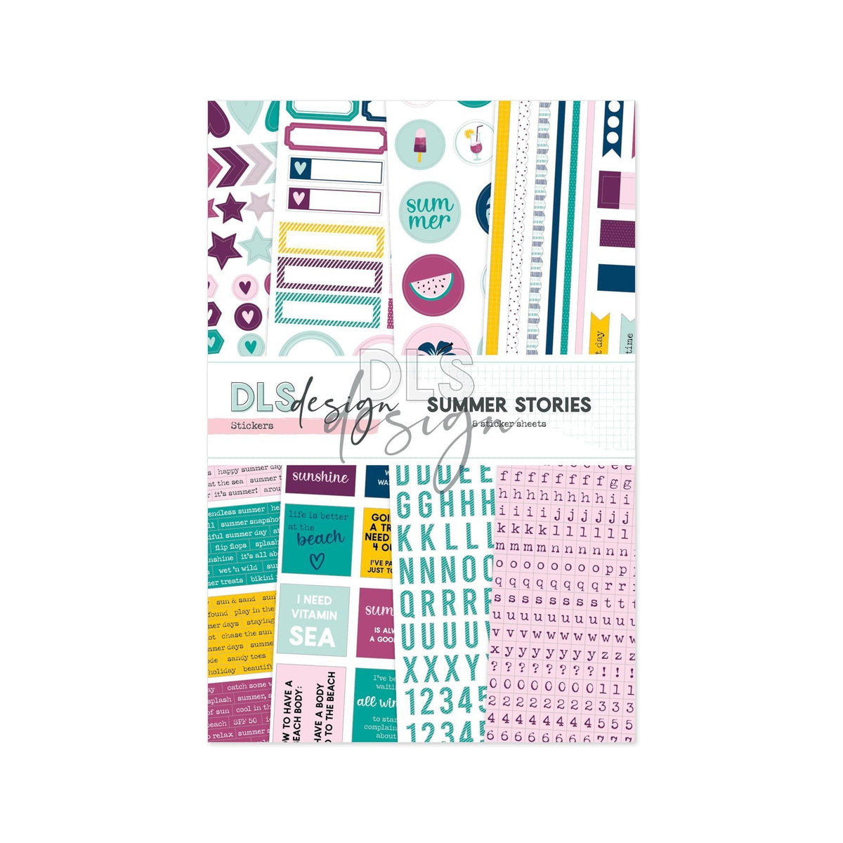 Sticker Book Summer Stories – DLS Design Wholesale