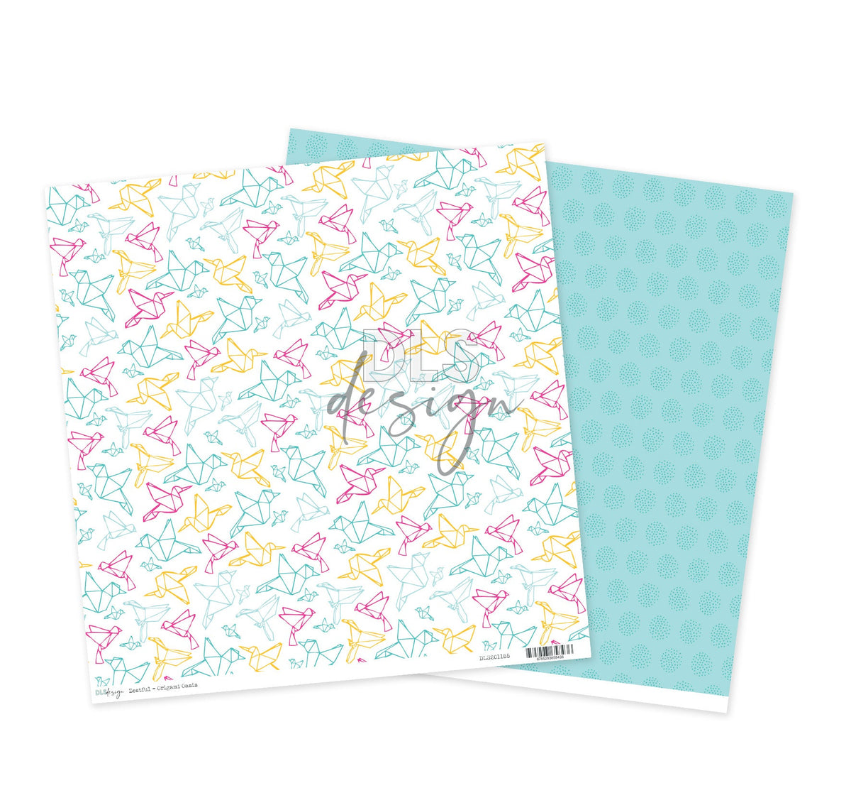 12" Paper Zestful - Origami Oasis – DLS Design Wholesale